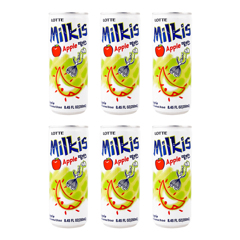 Milkis - Bebida gasificada sabor a Manzana X6 – Assimarket